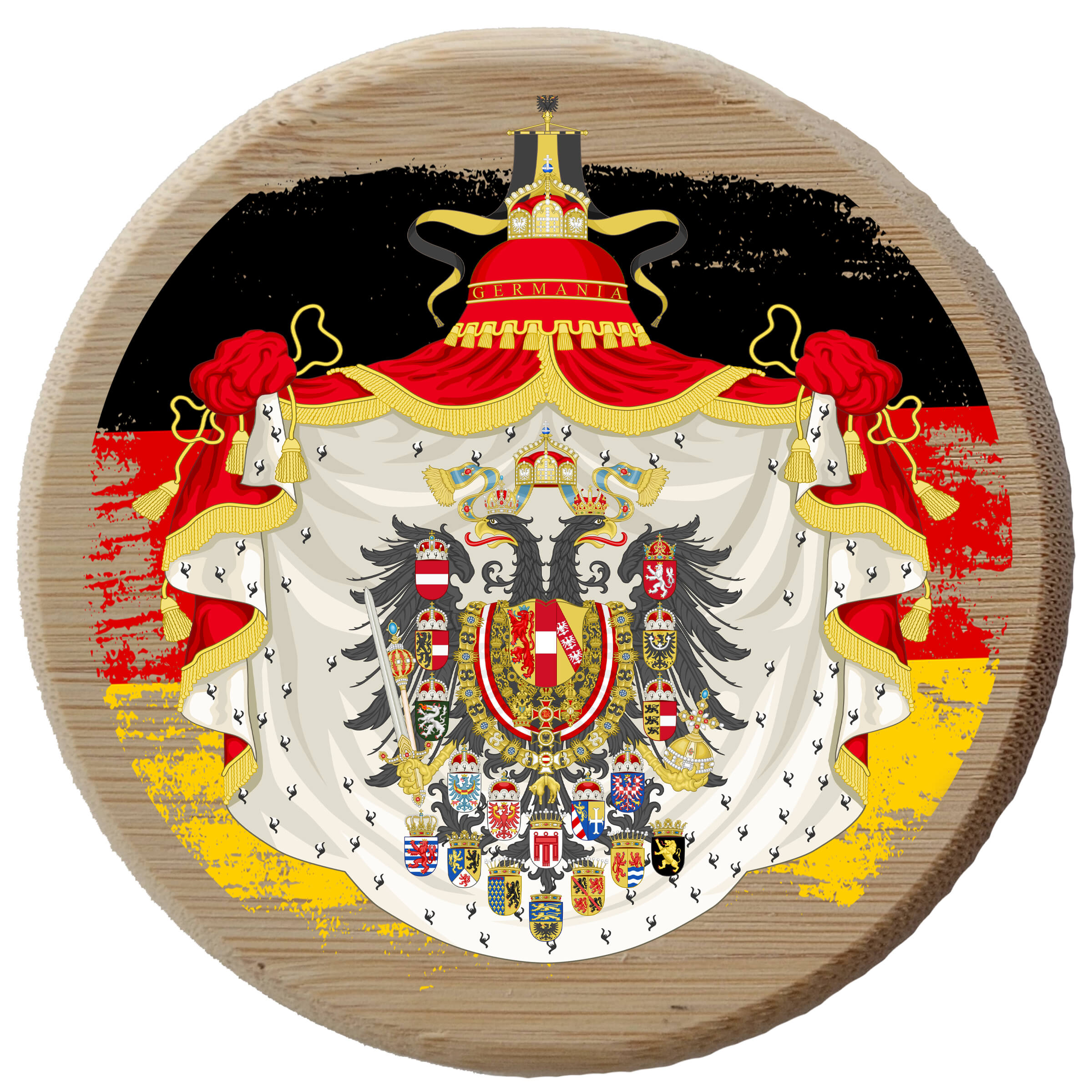 Dimple Beer Mug - Coat of Arms Habsburg Germany - Ideal Patriot ...